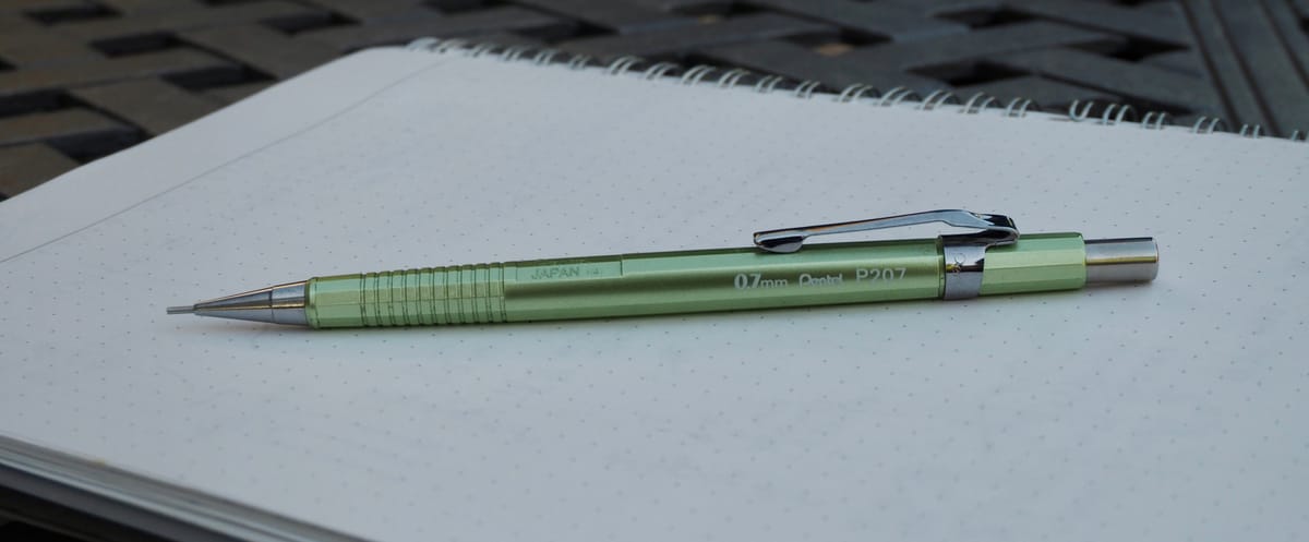 Review Pentel Sharp P207 Mechanical Pencil